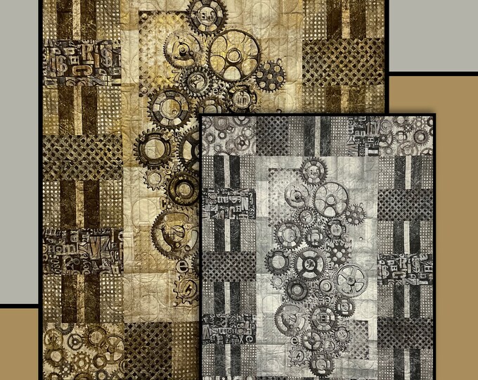 Villa Rosa / Pots and Pans Quilt Pattern for Panels by Heidi Cook for ...