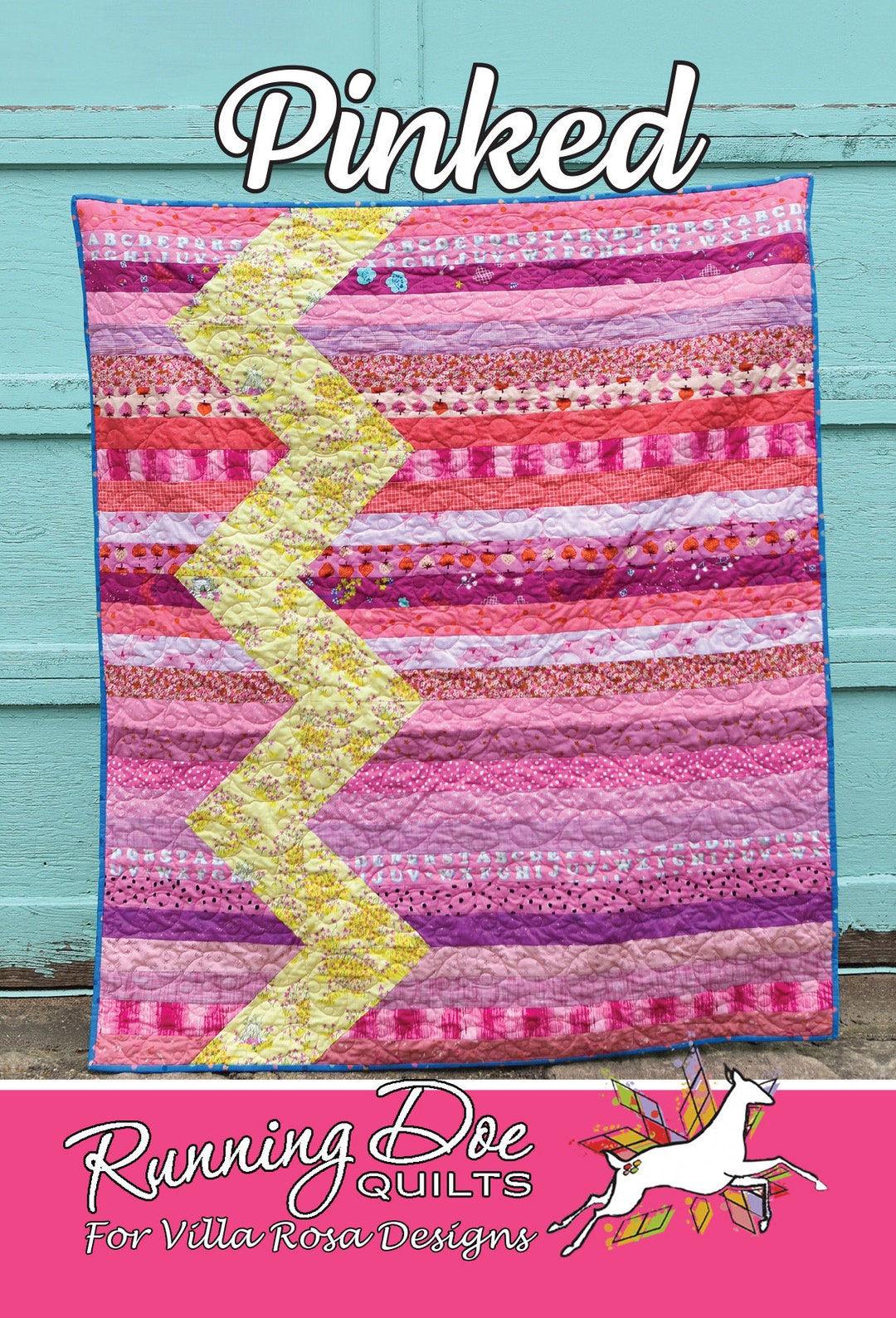 Pinked Quilt Pattern: Jelly Roll Friendly (46” X 56”) - Etsy