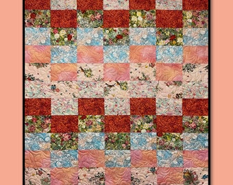 Villa Rosa / Pascali Quilt Pattern by Pat Fryer for VRD / Fat Quarter ...