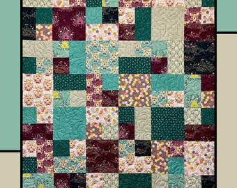 Villa Rosa / Marsala Quilt Pattern by Pat Fryer for VRD / Fat Quarter ...