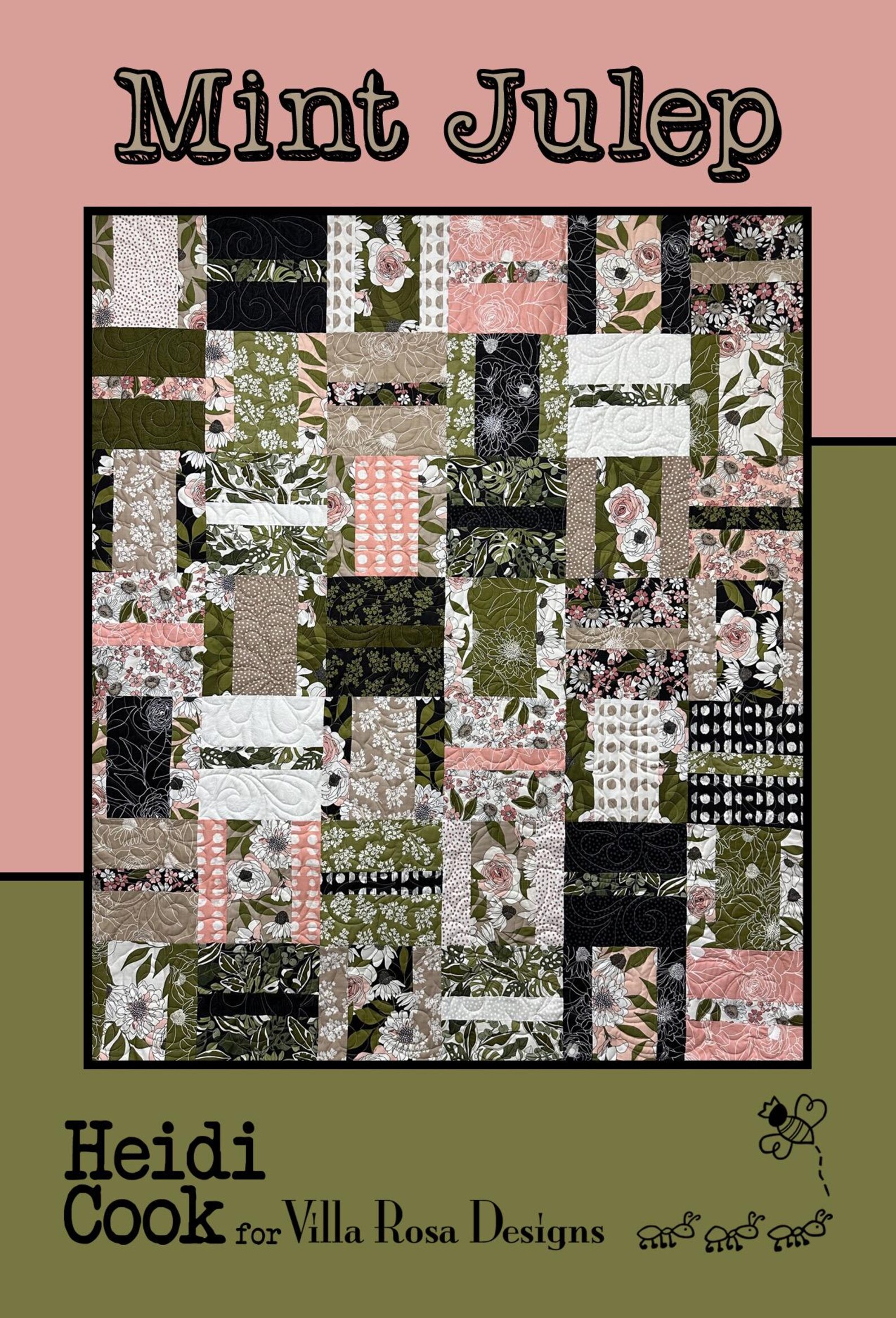 Villa Rosa / Mint Julep Quilt Pattern by Heidi Cook for VRD/ Layer Cake ...