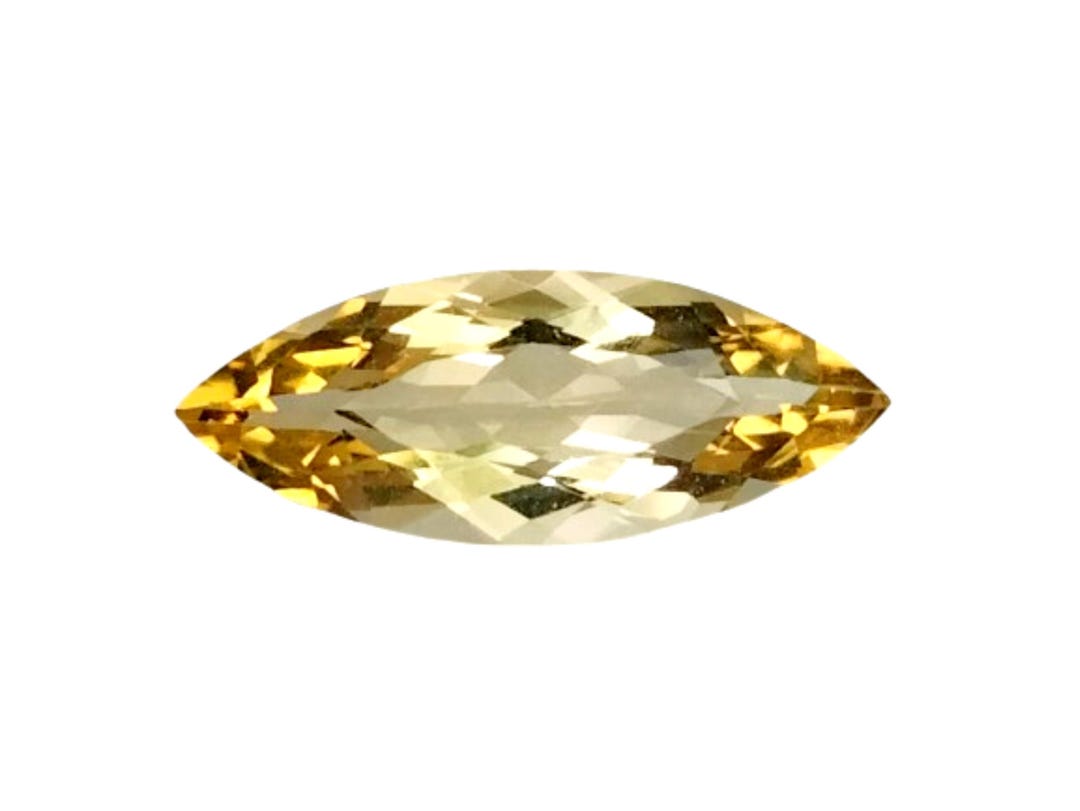 NATURAL BERYL HELIODOR _ 3.855cts & 19.5 X 7.6 X 5.1 Mm _ Yellow ...