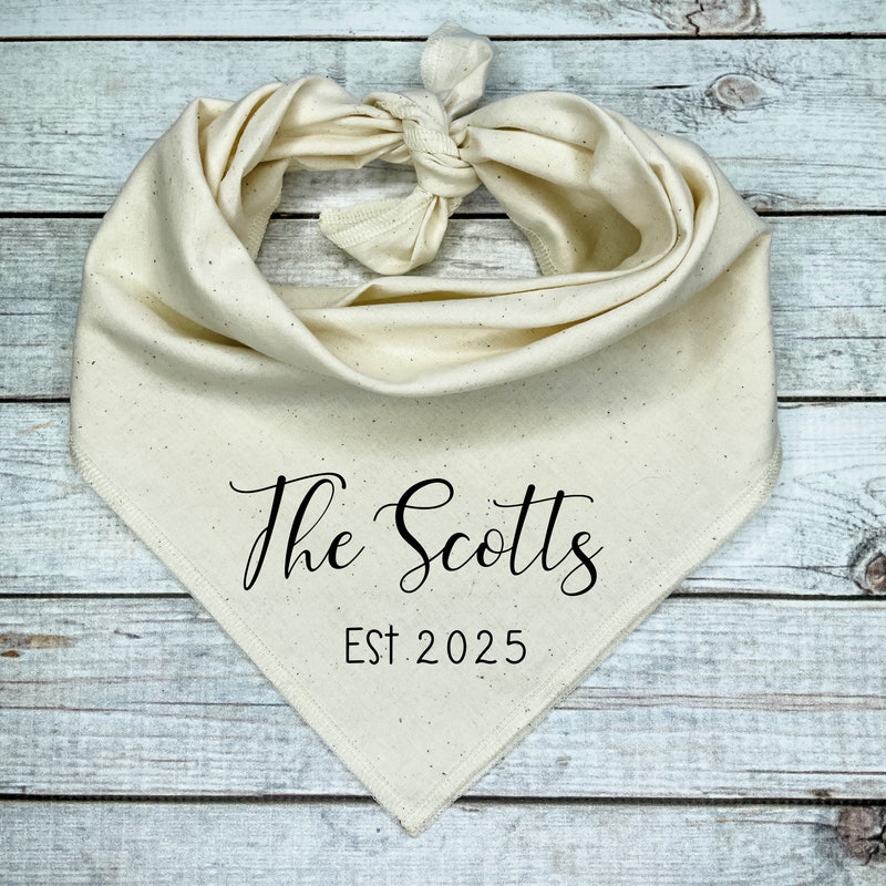 Dog Wedding Bandana - Etsy