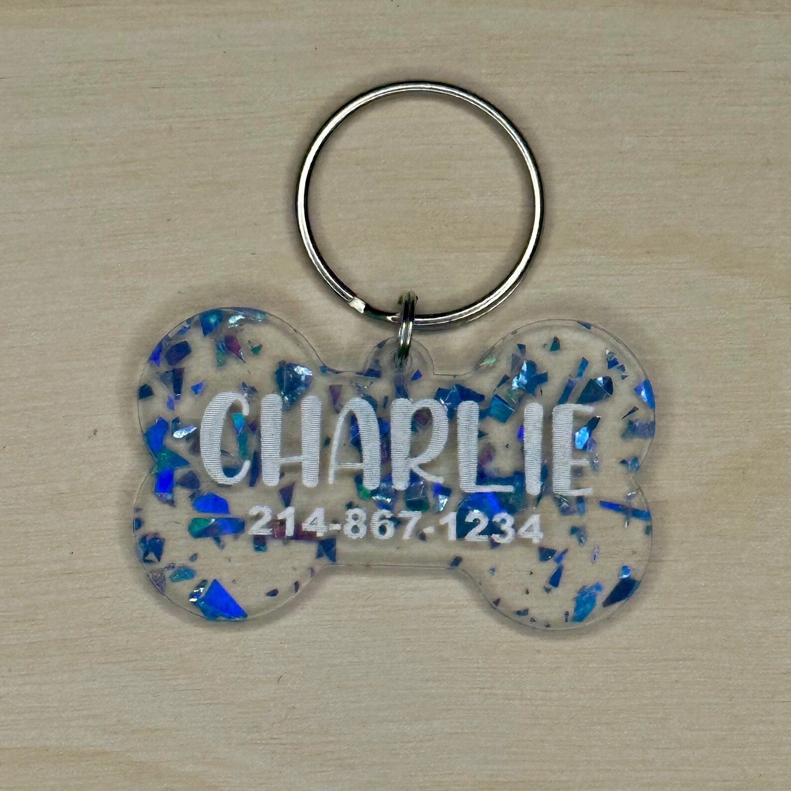 Dog Tag With Name and Phone Number - Etsy