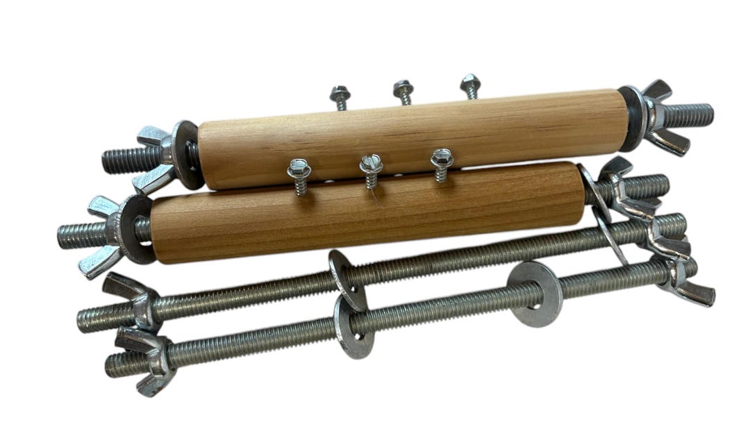 Wood Bead Loom Tension Rods Only - Etsy