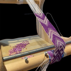 Original Upright Wood Bead Loom Kit - Etsy