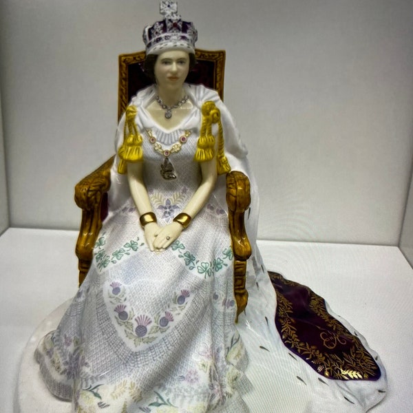 Queen Elizabeth Royal Doulton Figurines - Etsy UK