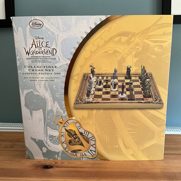 Alice in Wonderland Chess Set - Etsy
