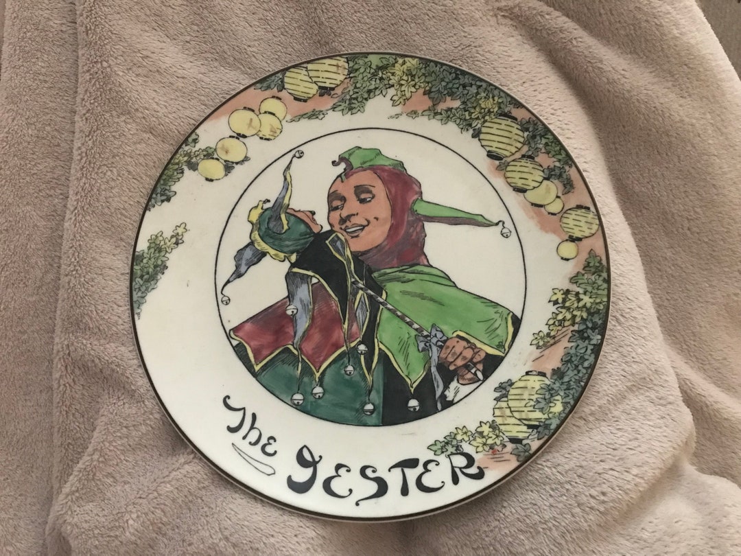Vintage Royal Doulton the Jester Series Ware Collectors Plate - D6277 ...