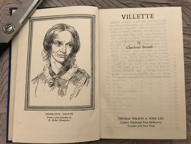 Vintage Villette by Charlotte Bronte - 1958 - Etsy