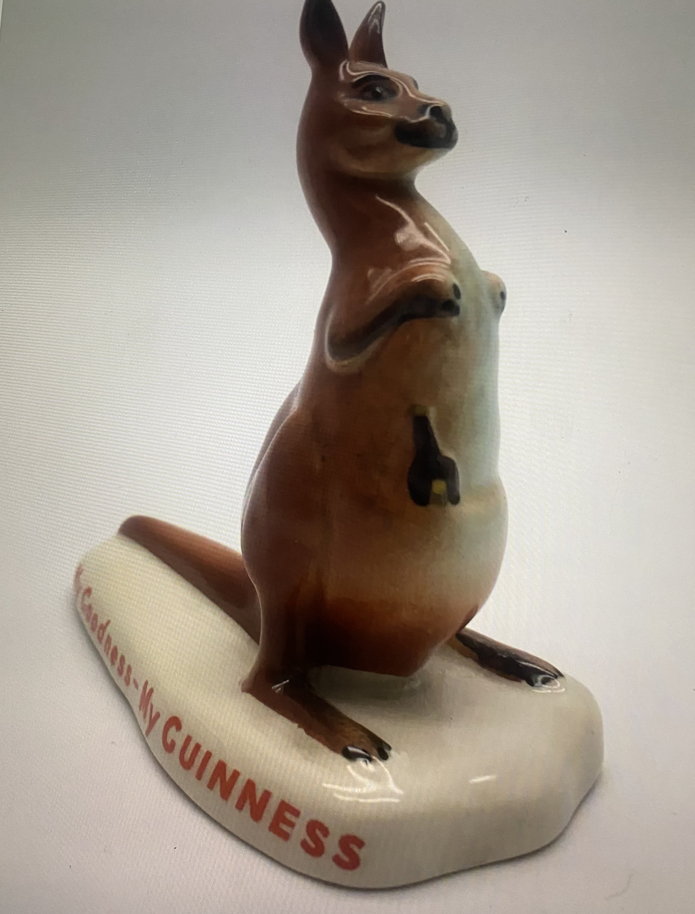 Vintage Guinness Advertising Carlton Ware Kangaroo - 1950s