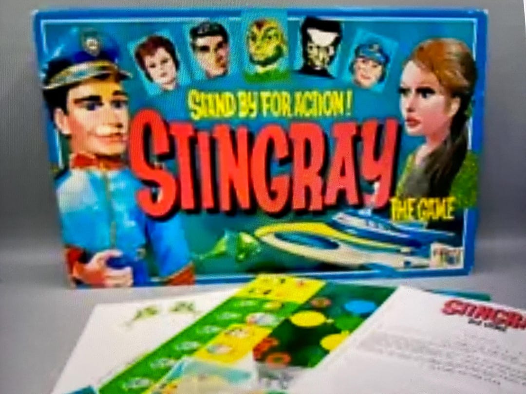 Vintage Stingray the Game Board Game by the Games Team - 1990s - Etsy
