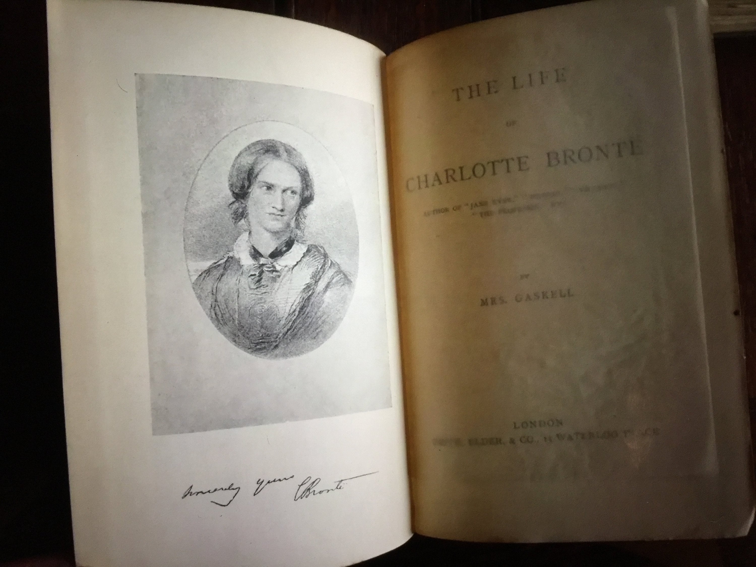 Antique Set of 3 Books by Charlotte Bronte - Currer Bell - Villette ...