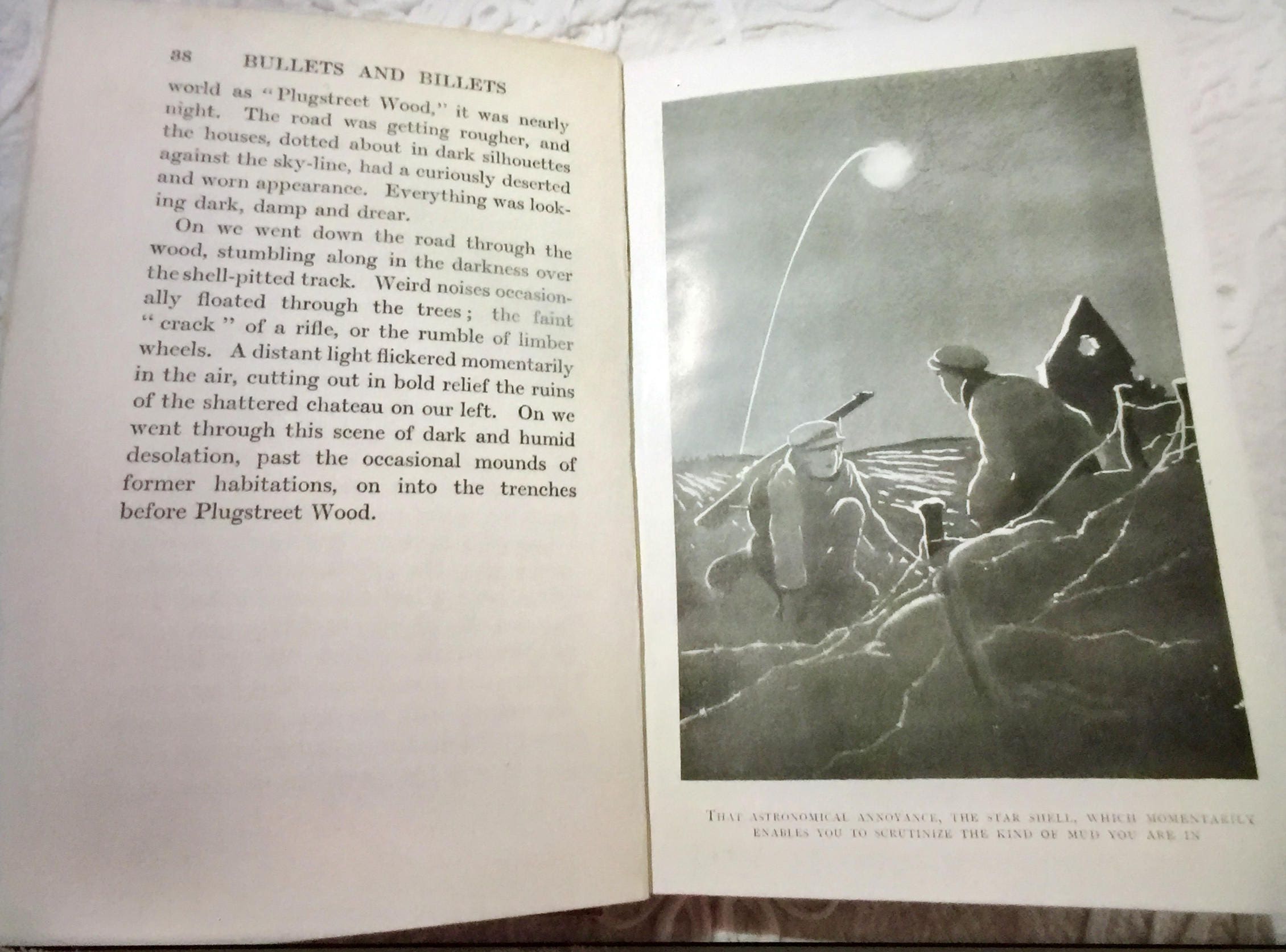 WW1 Bullets and Billets by Bairnsfather - Hardback - 1917