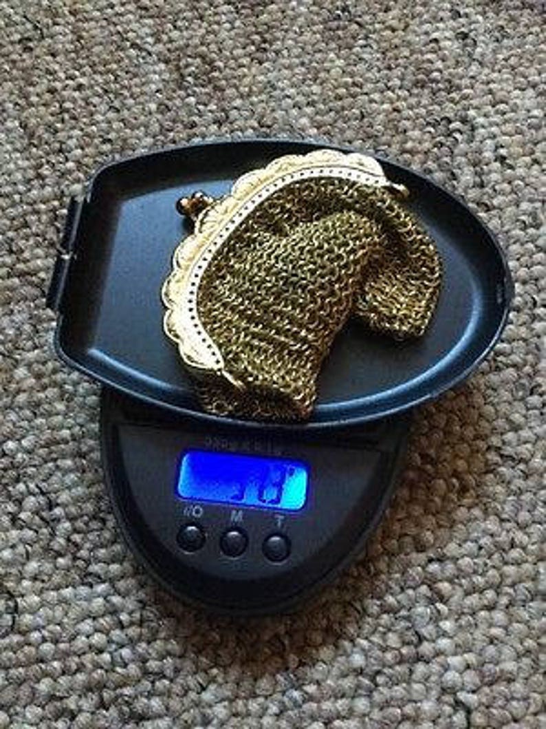 Pretty Antique Marie Purse With Stunning Decoration Clasp - Made of ...