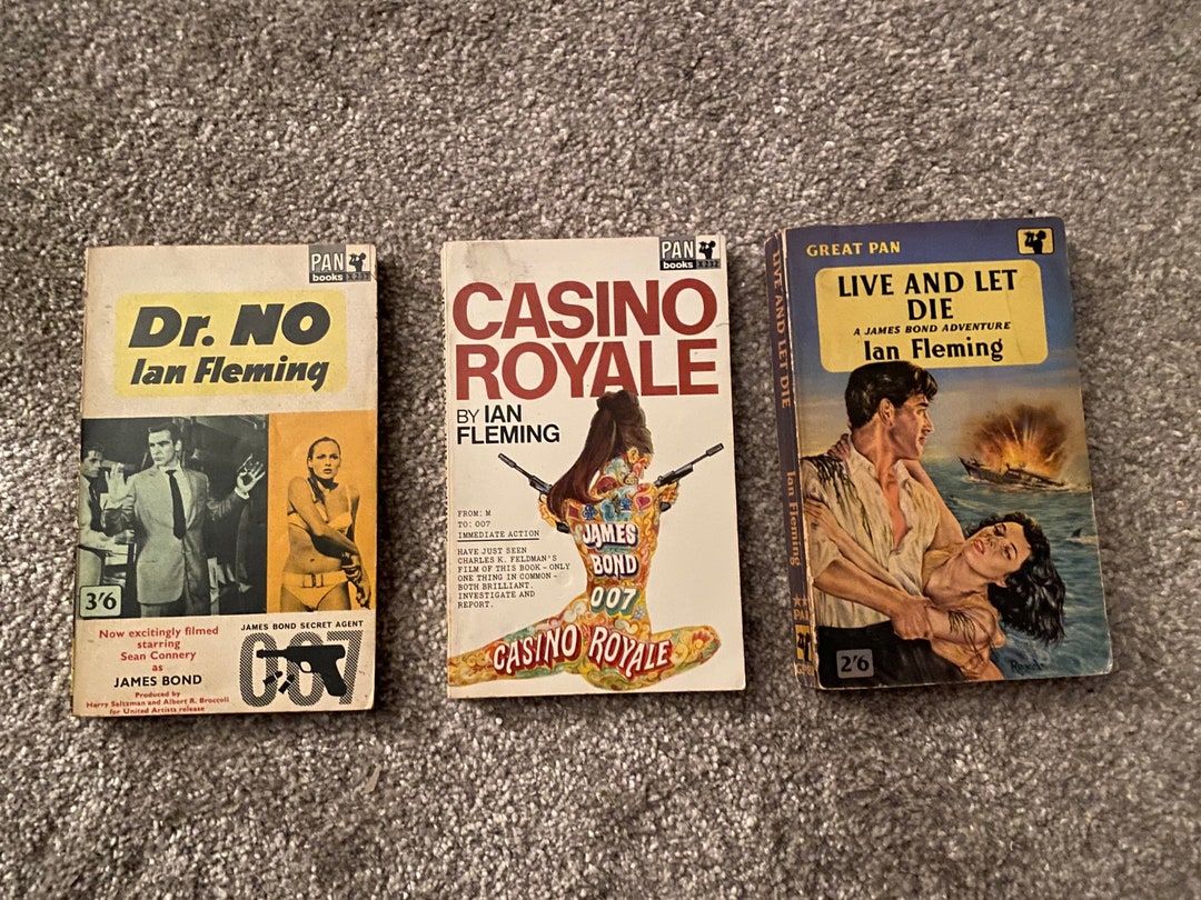 Vintage James Bond OO7 Paperbacks by Ian Fleming 1960s - Etsy