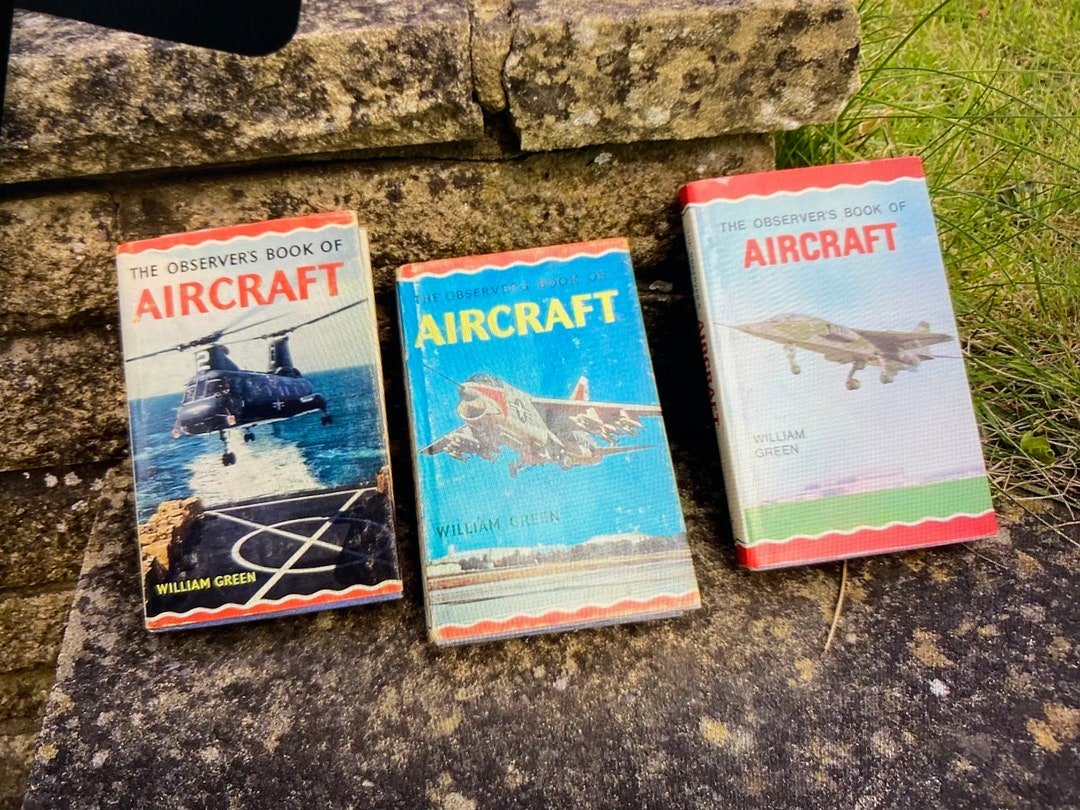 Vintage Observers Book of Aircraft - Set of 3 - Etsy