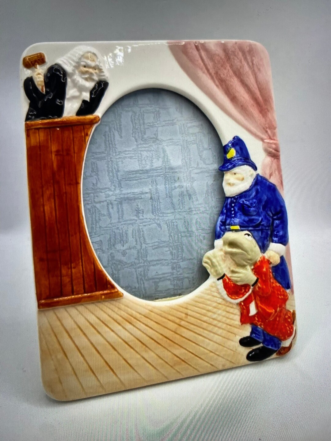 RARE Vintage Wind in the Willows Ceramic Photo Frame - Mr. Toad in ...