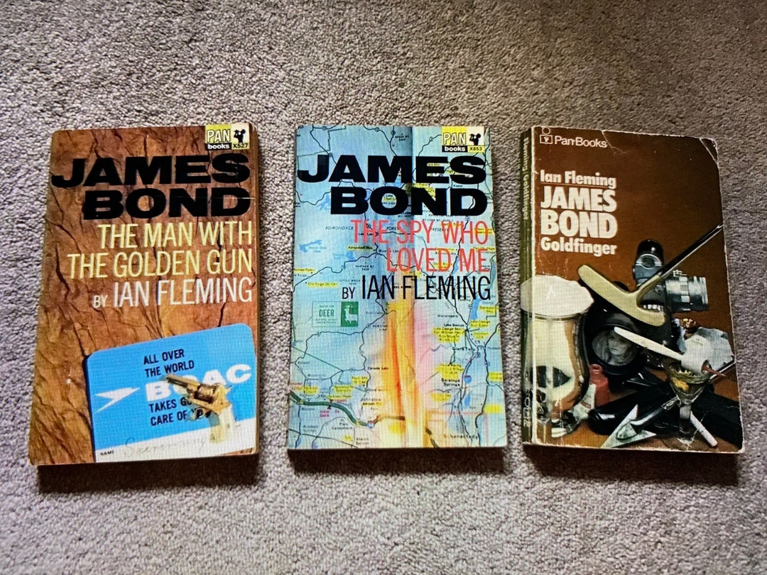 Vintage James Bond OO7 - Ian Fleming X3 Pan Paperbacks - 60s/70s ...