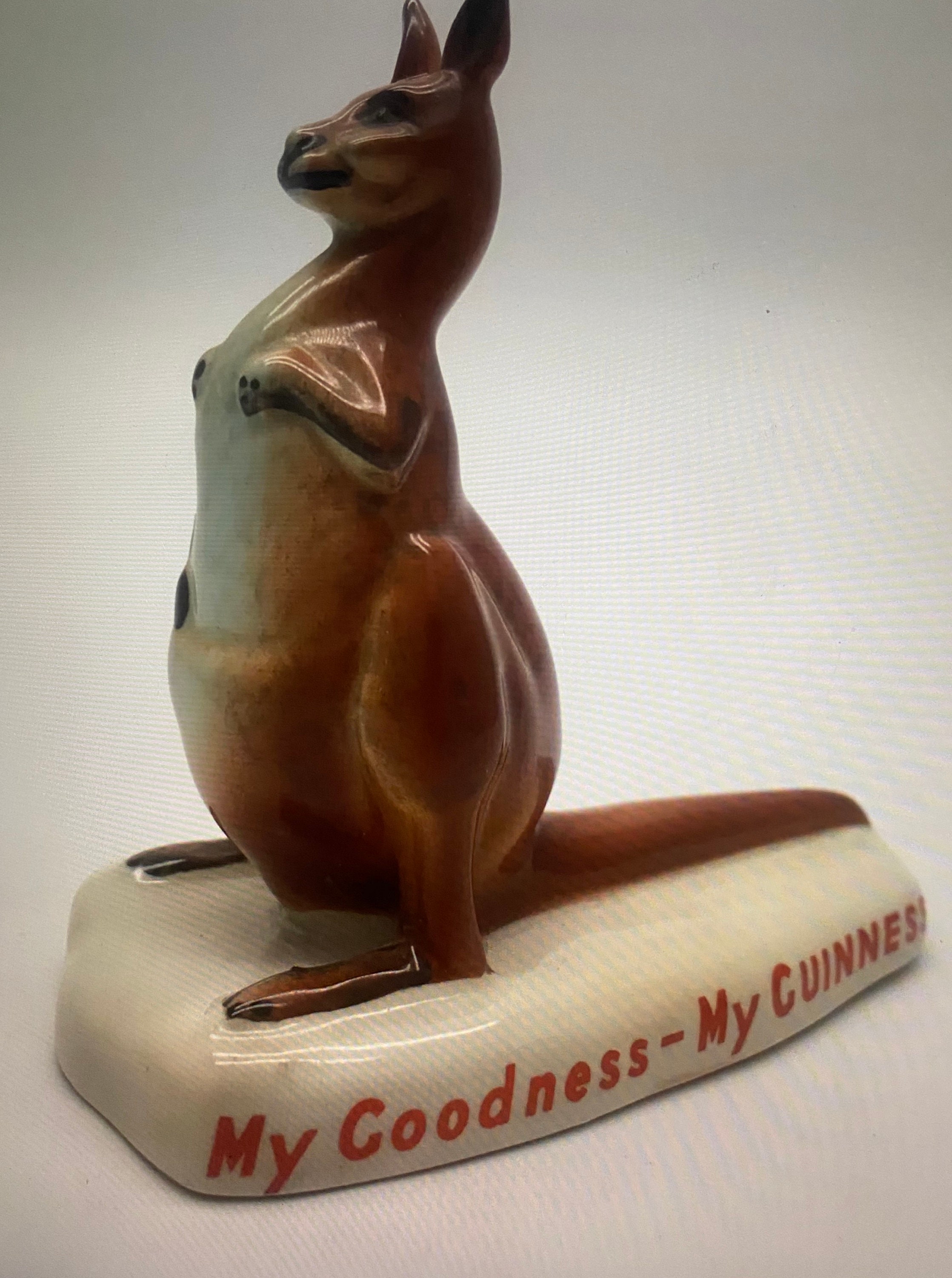 Vintage Guinness Advertising Carlton Ware Kangaroo - 1950s