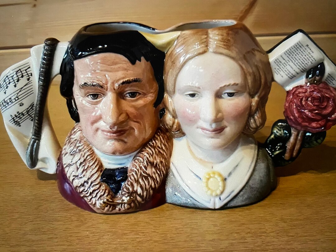 VERY RARE Royal Doulton Jane Eyre and Mr Rochester - D7115 Limited ...