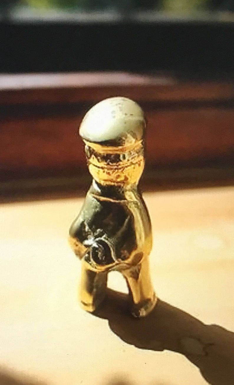 Vintage Solid Brass Policemen Figures - Etsy