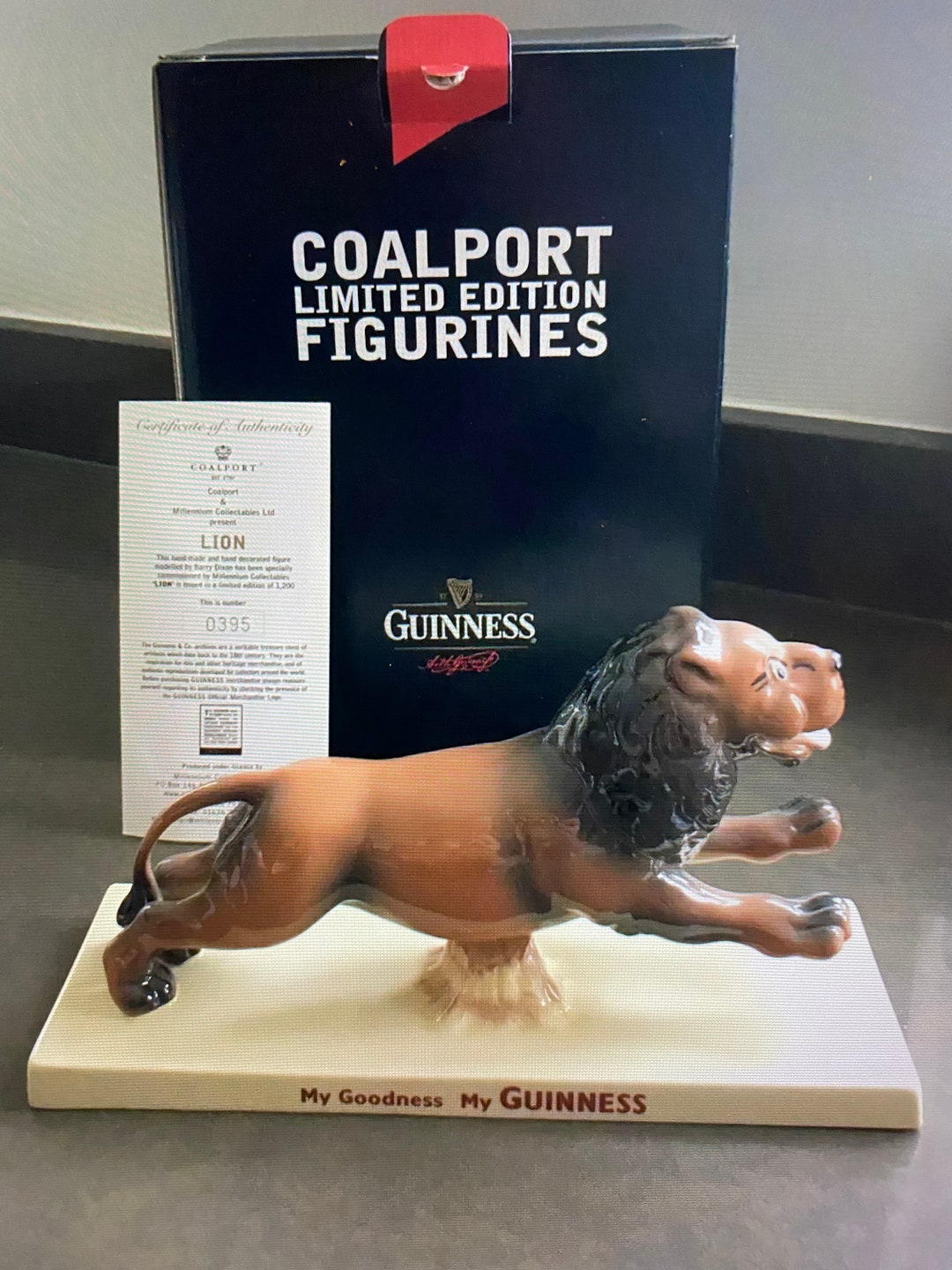 Guinness Coalport Lion Figurine - My Goodness My Guinness - Limited ...