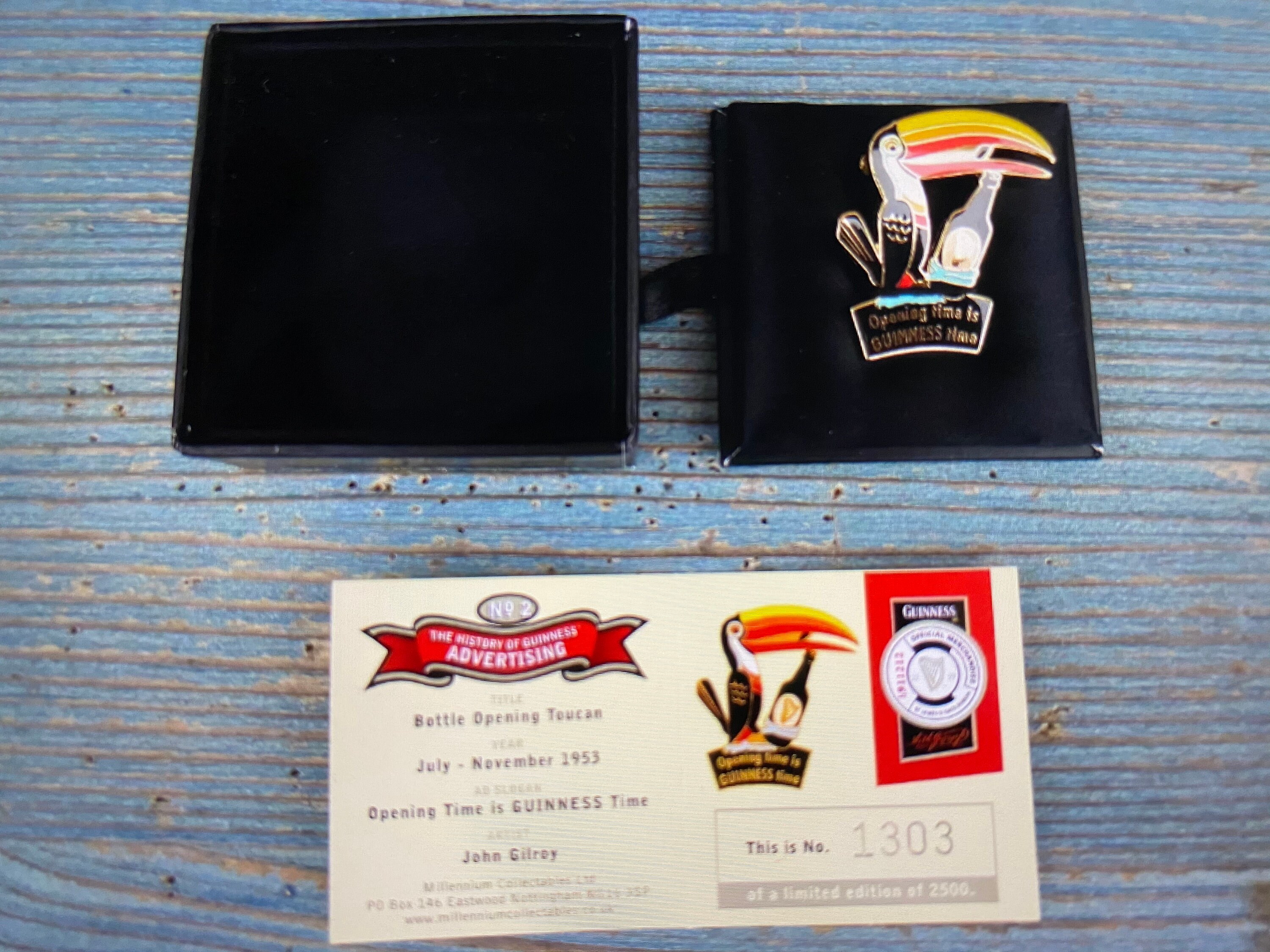 Lovely Guinness Limited Edition Badge - Opening Time is Guinness Time ...