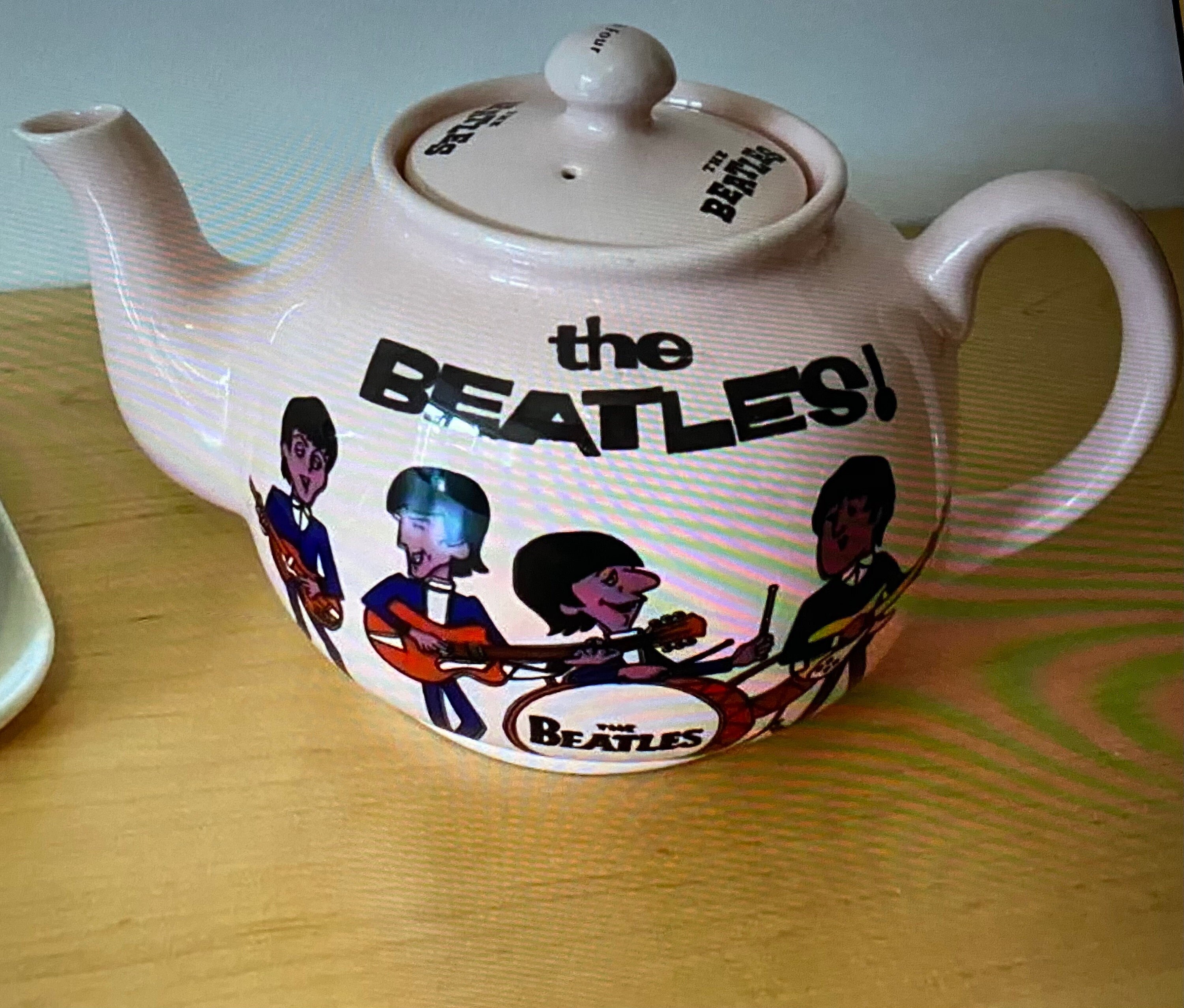 Vintage The Beatles Tea Pot - Arthur Wood