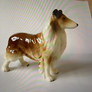 Vintage Coopercraft Rough Collie Lassie Dog Figurine - Etsy
