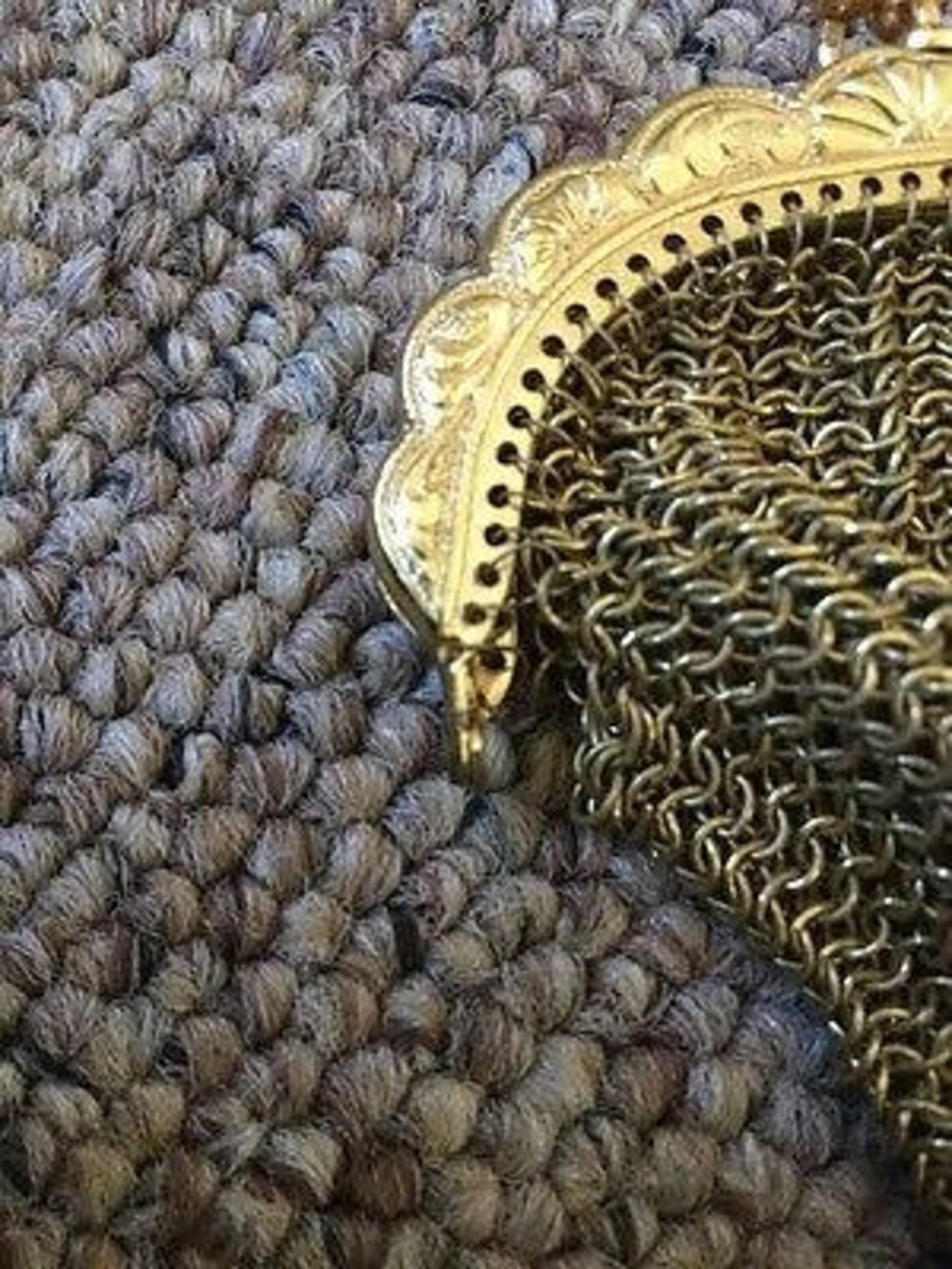 Pretty Antique Marie Purse With Stunning Decoration Clasp - Made of ...