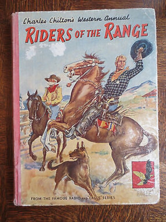 Charles Chilton's Riders of the Range Western Annual 1953 - Etsy Australia