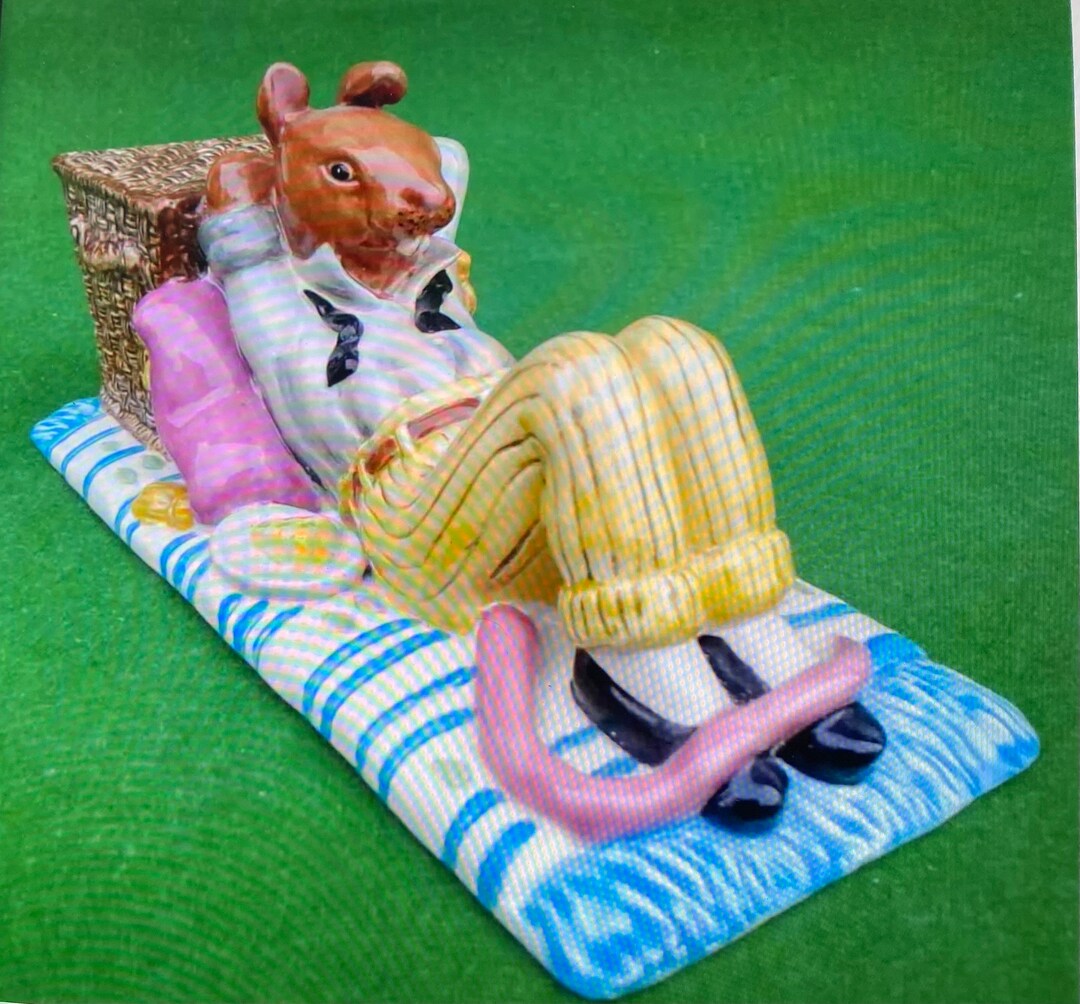 Royal Doulton - Wind in the Willows Sprawling by the River Bank - WW5 ...