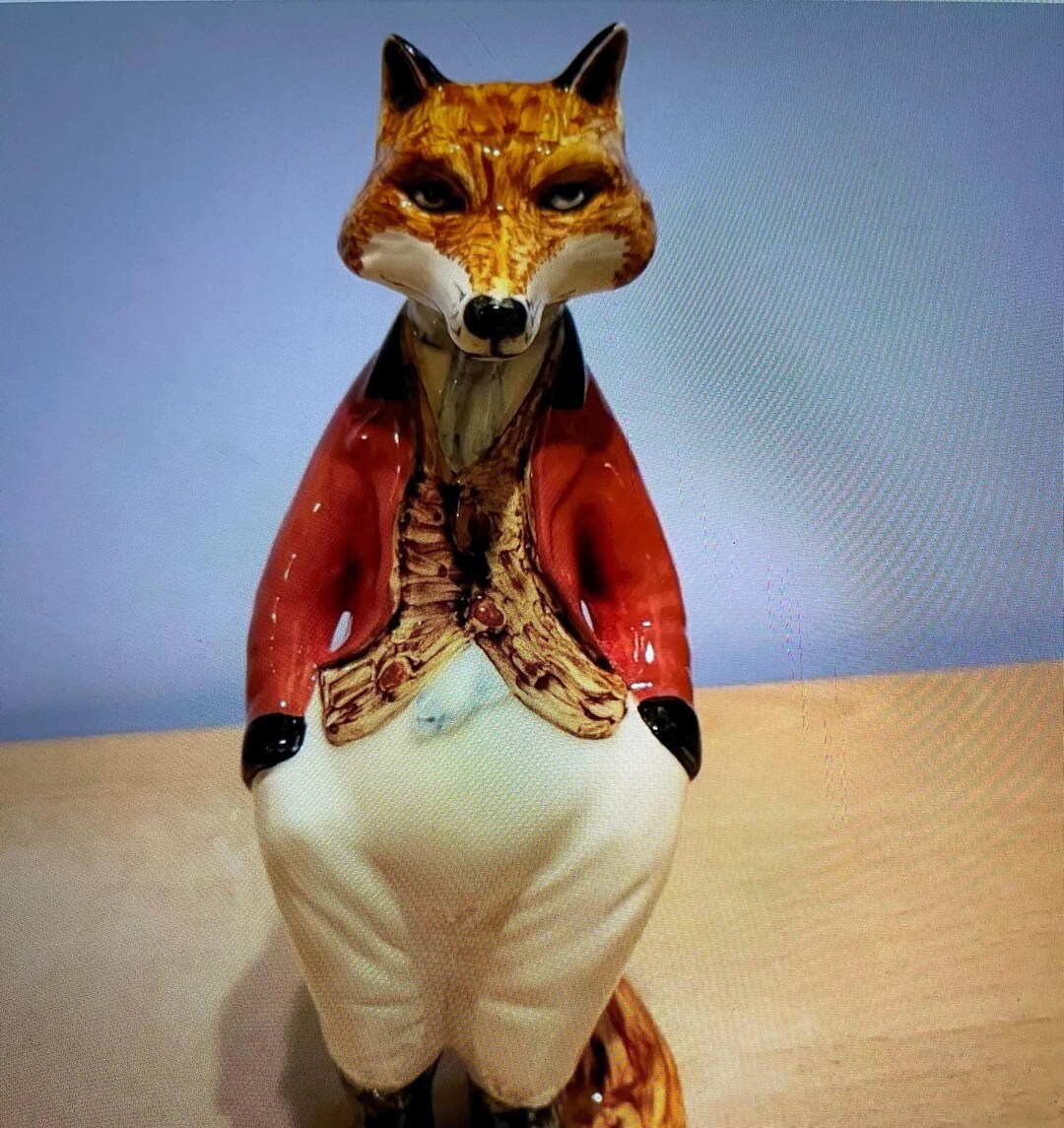 Vintage Cinque Ports Pottery Country Gentleman Figurine Sir Freddie Fox ...