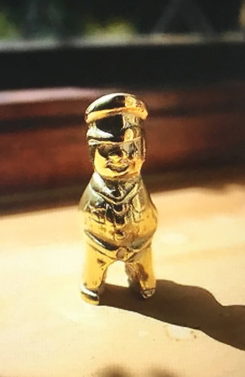 Vintage Solid Brass Policemen Figures - Etsy