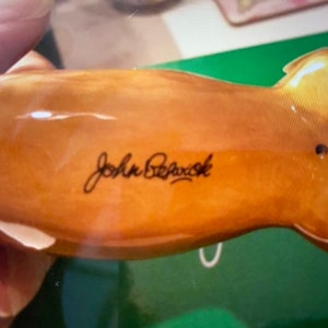 John Beswick Dachshund Figure Hand-painted Ceramic - Mint Condition - Etsy