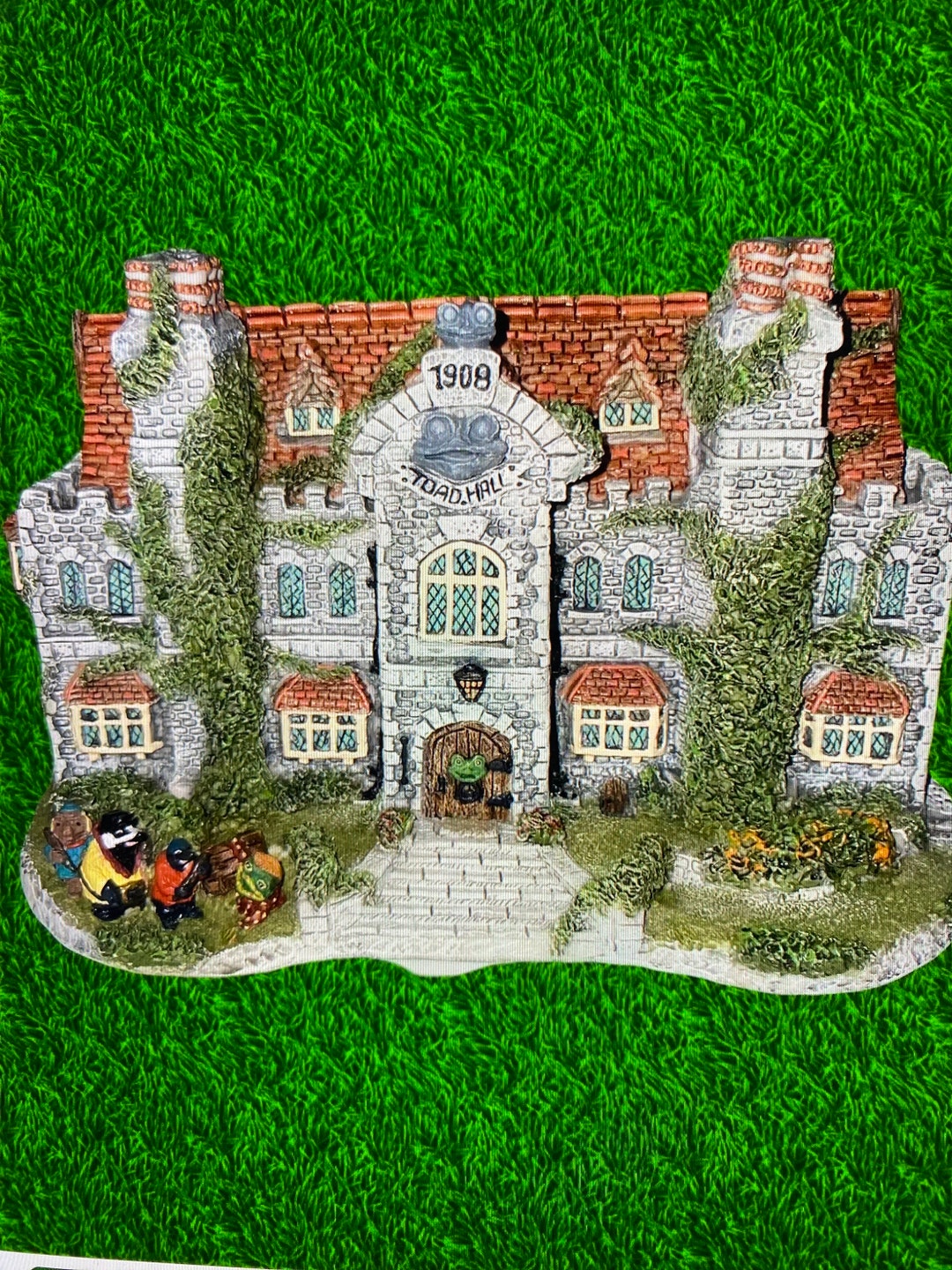 RARE Danbury Mint Wind in the Willows toad Hall Cast Resin Statue ...