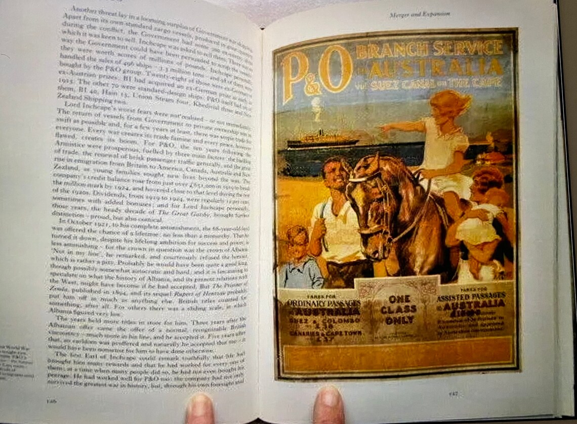 Vintage THE STORY of P&O David and Stephen HOWARTH 1986 - Etsy UK