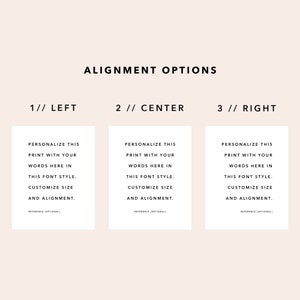 Custom Quote Print, Printable Wall Art, Positive Affirmations, Custom ...