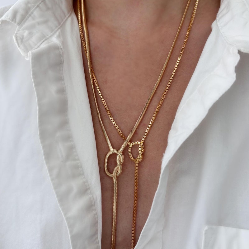 Lariat Necklace - Etsy