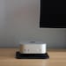 Mac Mini Stand - the Pedestal: Italian Leather, Fits M4 / M4 Pro ...