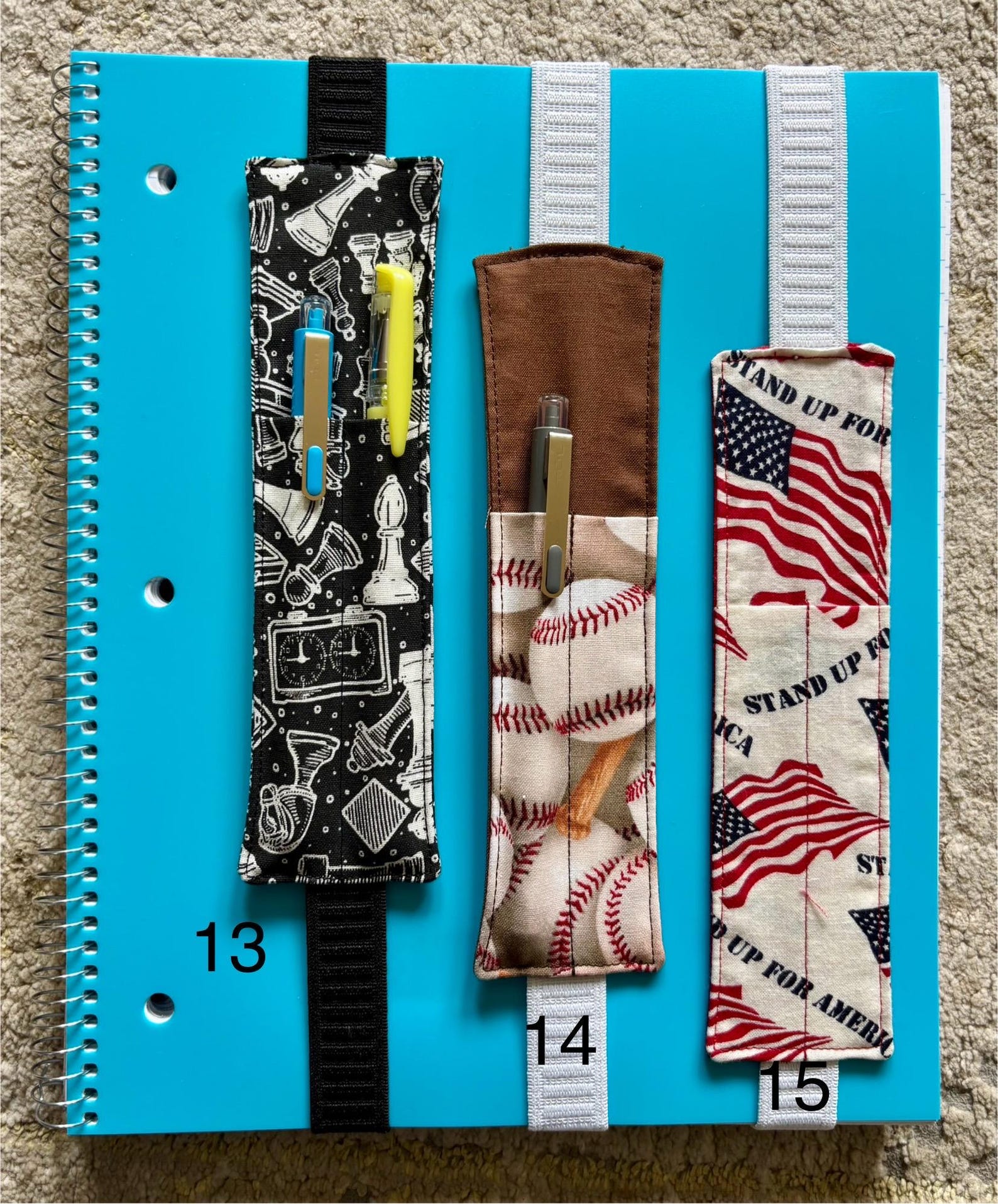 Journaling Pen Holder Bookmarks - Etsy