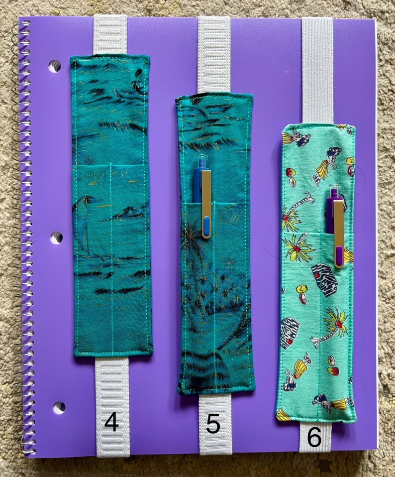 Journaling Pen Holder Bookmarks - Etsy