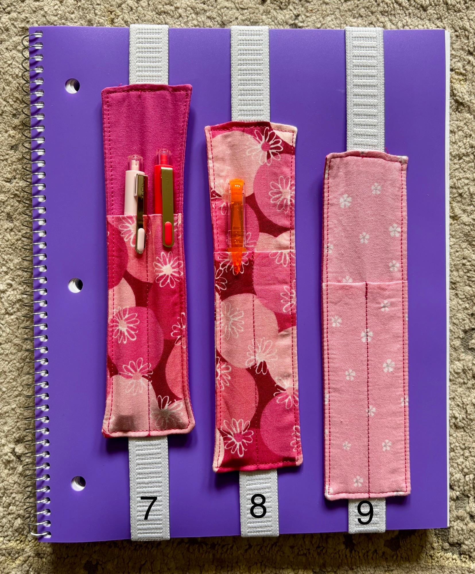 Journaling Pen Holder Bookmarks - Etsy