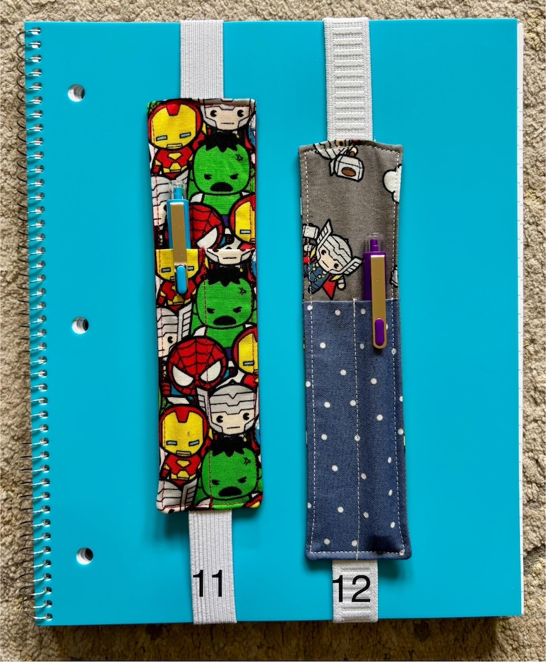 Journaling Pen Holder Bookmarks - Etsy