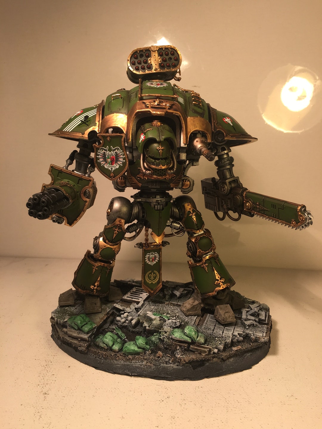 Pro Painted Warhammer 40K Knight Commission. Painted in What Ever House ...