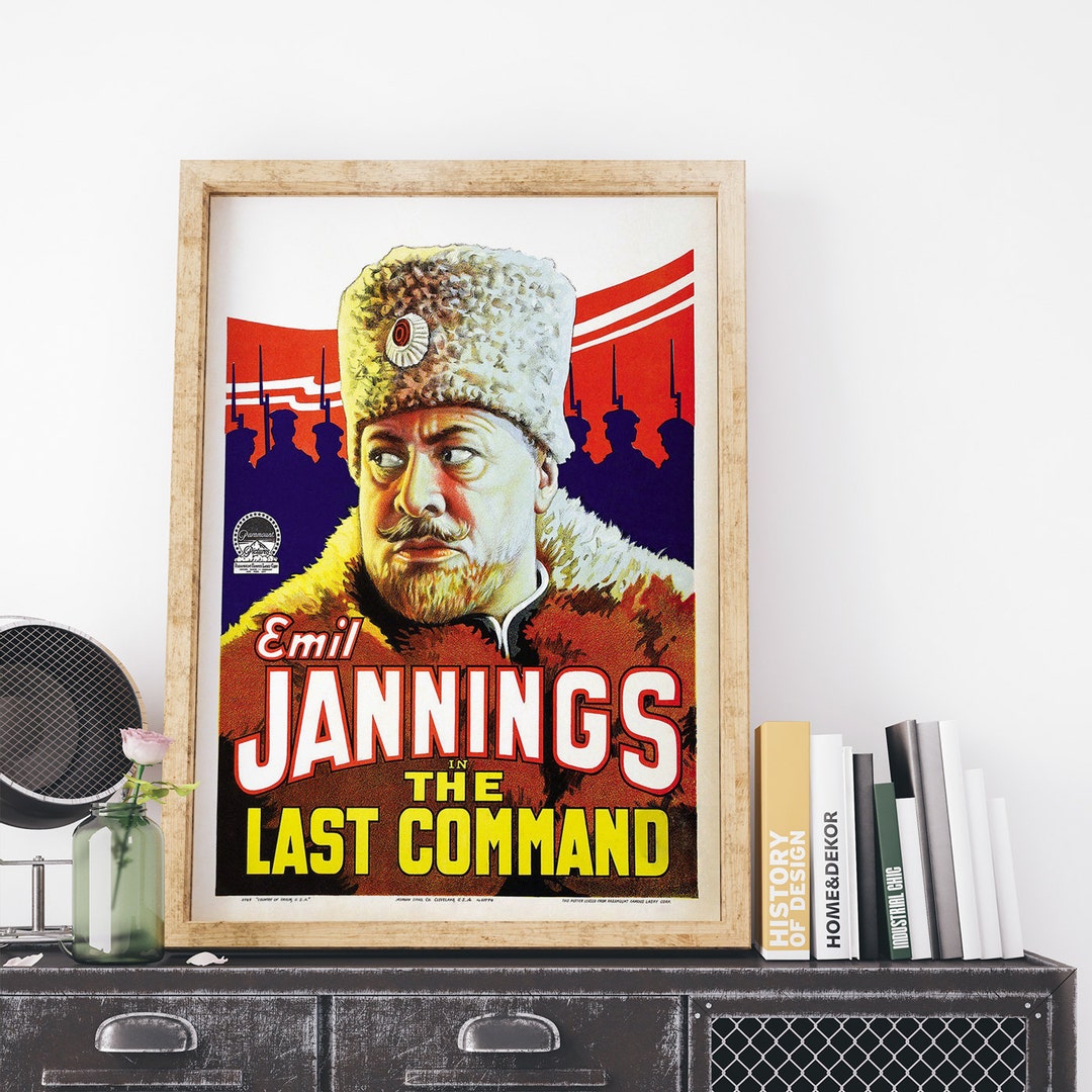 Movie the Last Command 1928 Vintage USA Movie Poster Art Print - Etsy