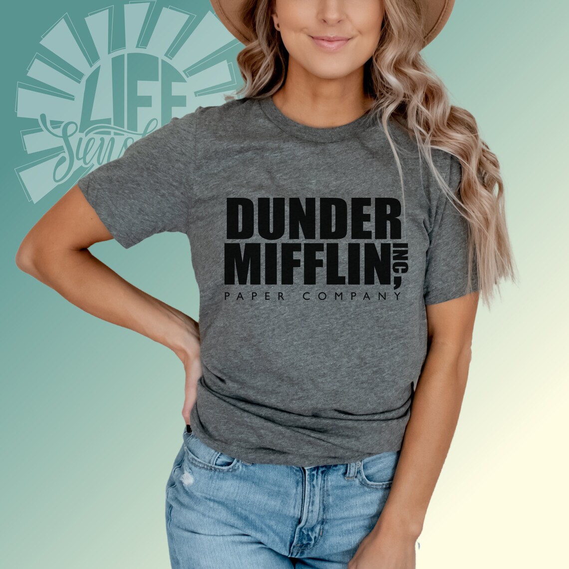 Dunder Mifflin Shirt the Office Shirt Michael Scott - Etsy