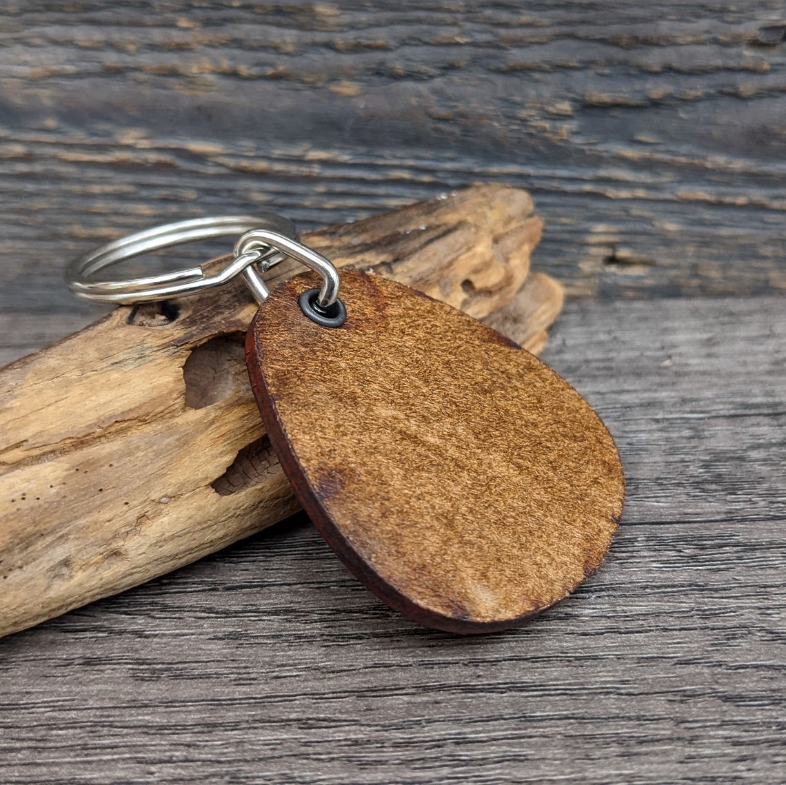 Sleepy Tabby Cat Cat Genuine Leather Keychain - Etsy