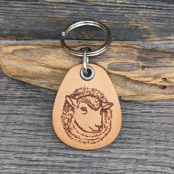 Sheep Keychain - Etsy